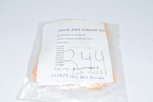 NEW Huck 244 Rebuilt Service Kit Throat Seal Down | eBay