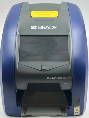 BRADY BRADYPRINTER I5300 INDUSTRIAL WIFI/BT/ETHERNET 300 DPI LABEL ...
