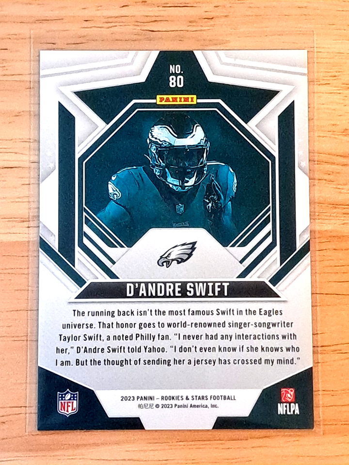 D'Andre Swift /49🔥🏈- 2023 Panini - Rookies & Stars - Eagles | eBay