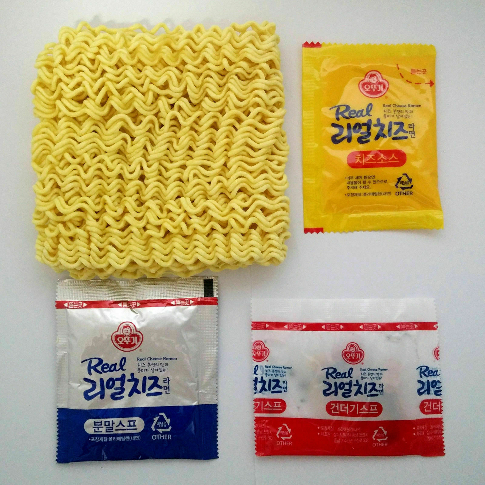 Korean Instant Food Ottogi Real Cheese Ramen Liquid Sauce Noodle | eBay