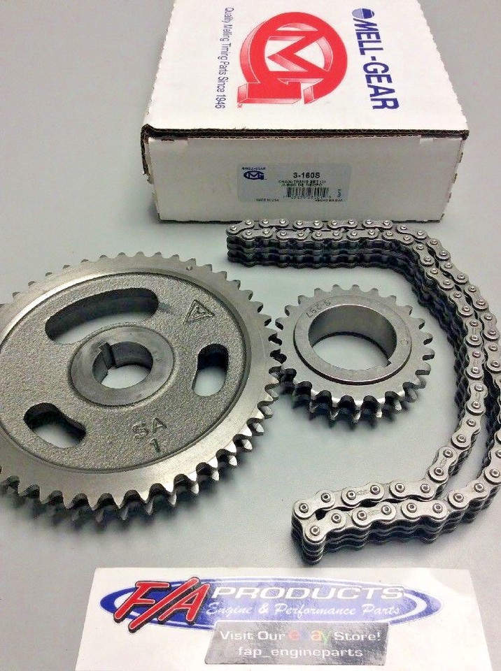 Small Block Mopar 273 318 340 360 V8 Engine Heavy Duty Timing Set ...