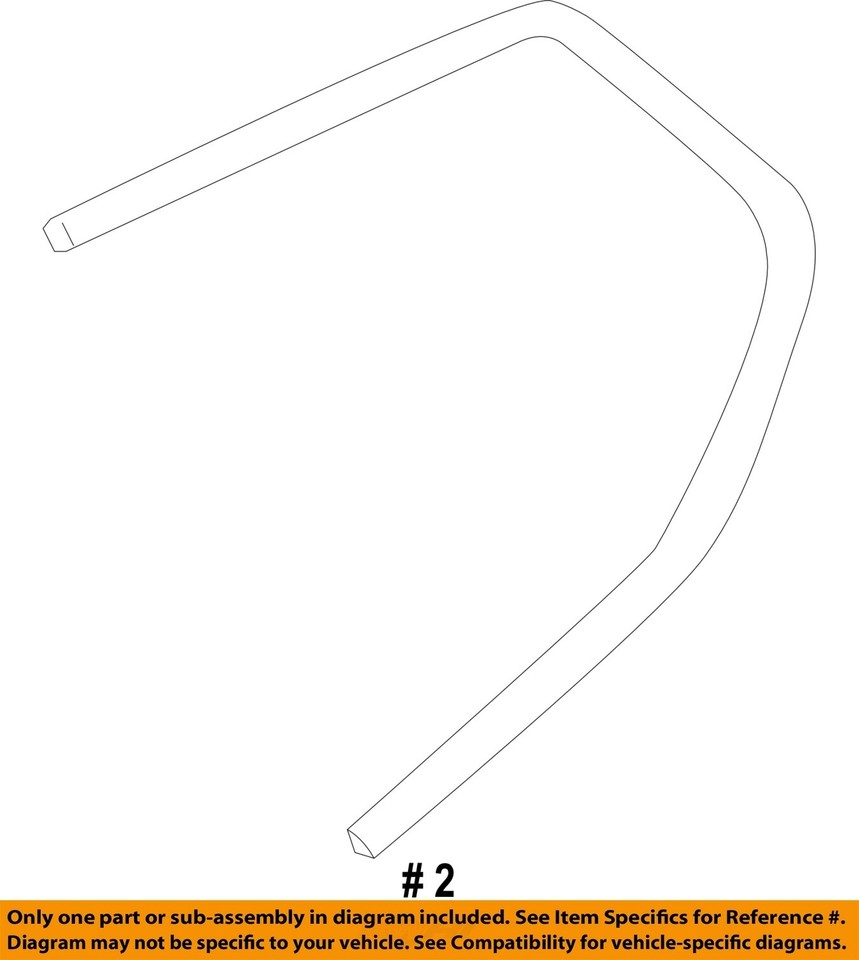 BMW OEM 18-24 X3 Quarter Panel Glass-Molding 51377410071 | eBay