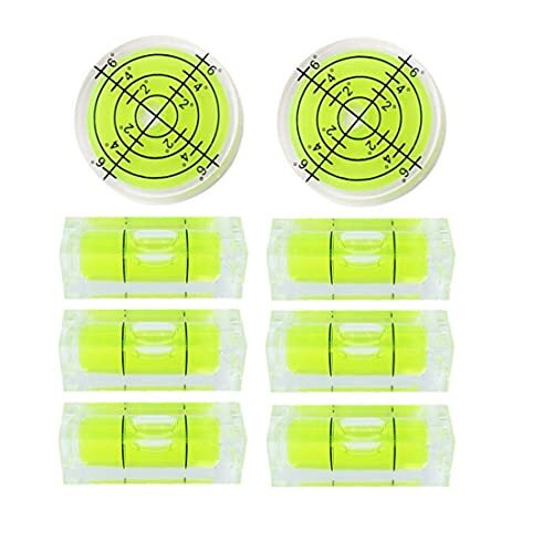 8Pcs Small Bubble Spirit Level Mini Square Levels Measuring Tools for ...