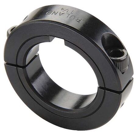 Ruland SPK-35-F Two-Piece Clamping Shaft Collar With Keyway Black Oxide ...