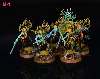 Warhammer Age of Sigmar Sylvaneth Tree Revenants Commission M1 painted ...