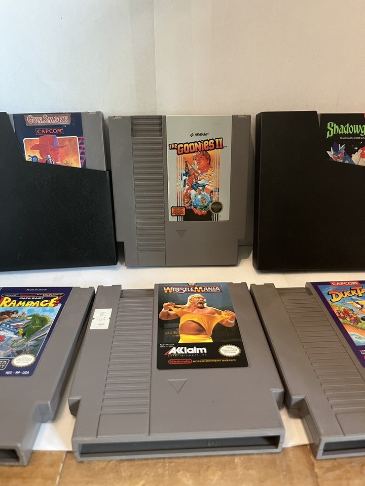 NES Games Mario & Ninja Turtles- You Pick - Free Shipping - Bundle ...