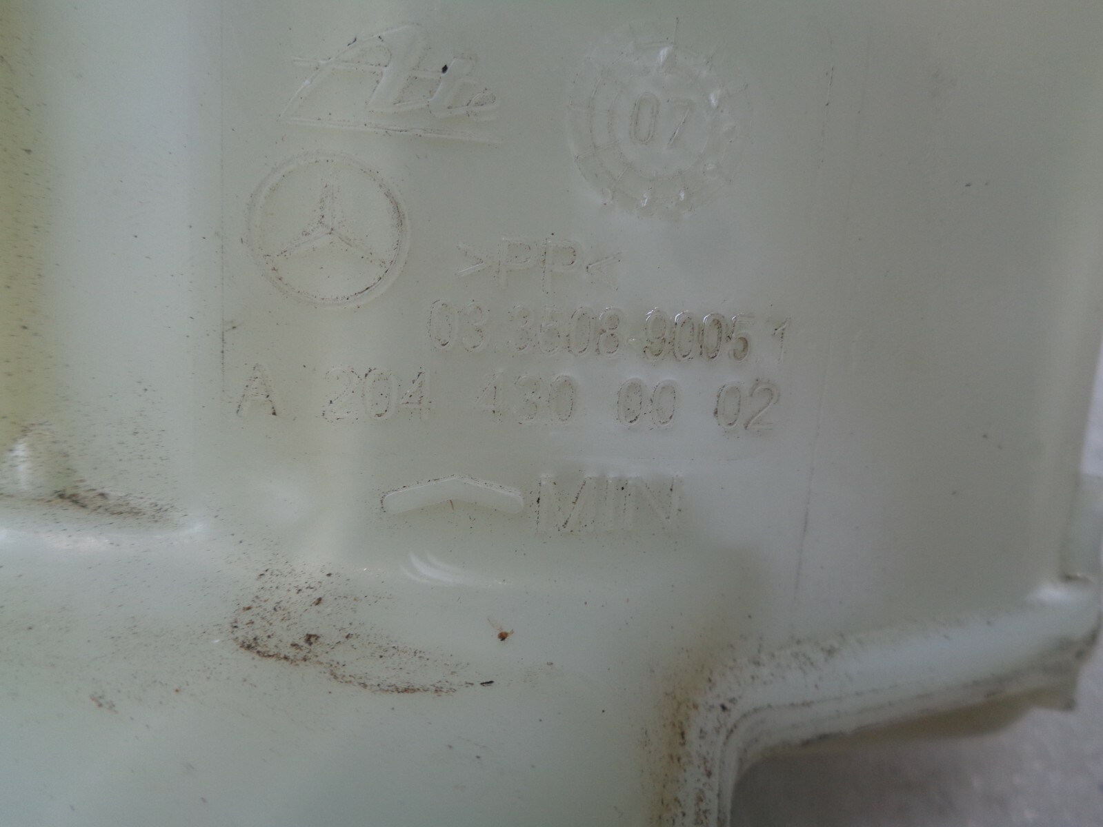 2008-2015 Mercedes C350 W204 Brake Master Cylinder A2044300002 OEM ...