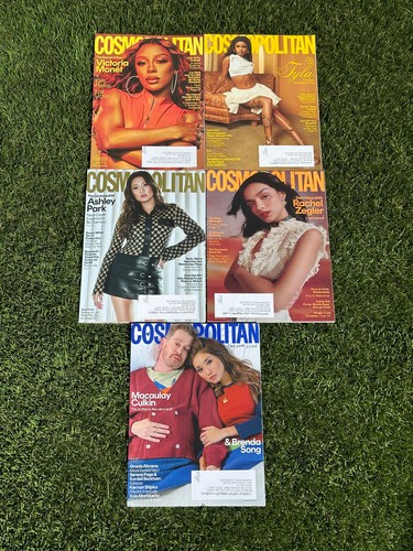 NEW Lot of 5 Cosmopolitan COSMO Magazines ALL 2024 Issues & Spring 2025 ...