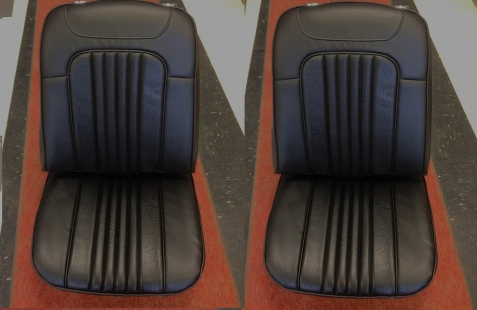 1971 - 1972 Chevelle Bucket Seats Black | eBay