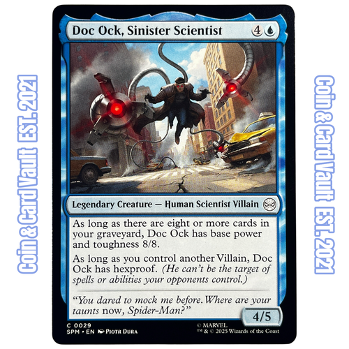 Doc Ock Sinister Scientist C 0029 Magic The Gathering Trading Card Game | eBay