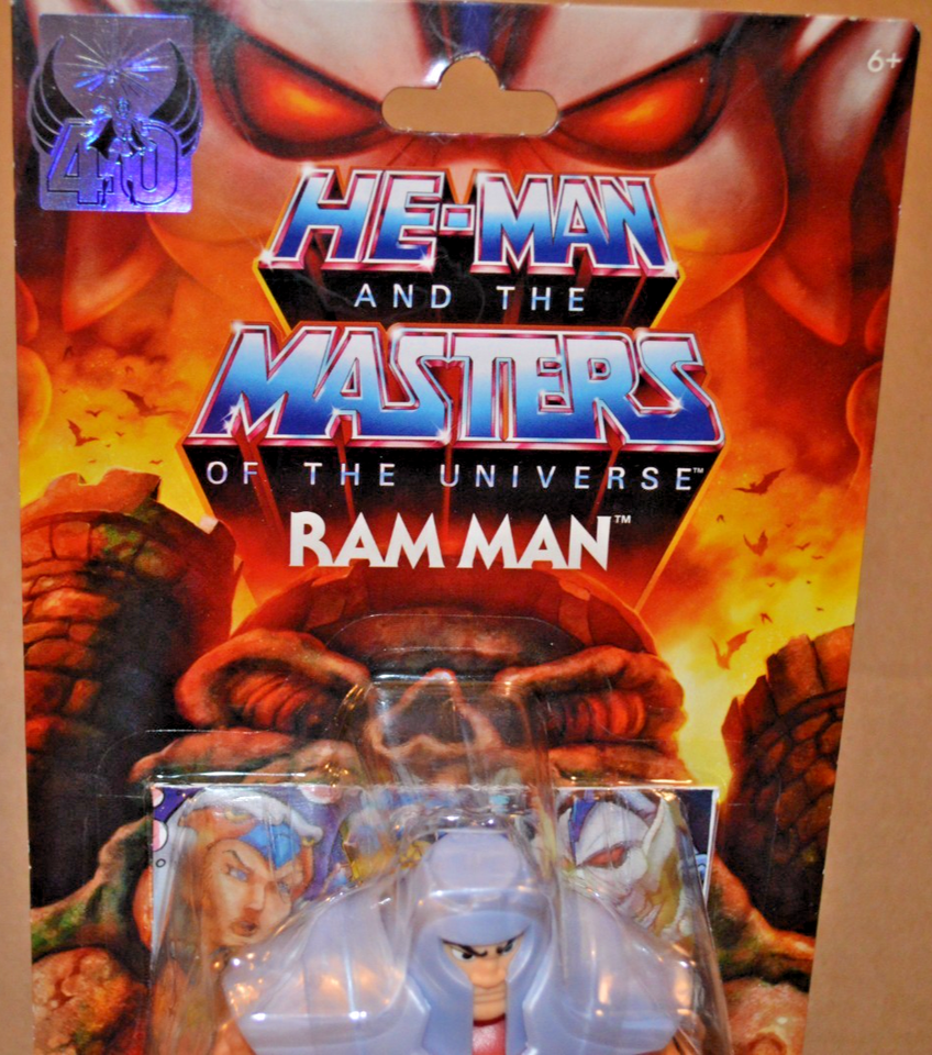 He-Man Masters of the Universe Ram Man MOC Mattel Cartoon Collection ...