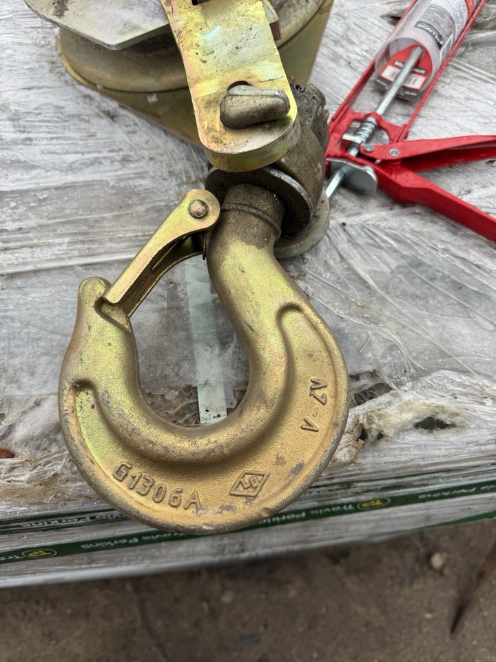 Pulley Block Wheel Very Big Heavy Duty Ideal for Industrial Use and DIY ...