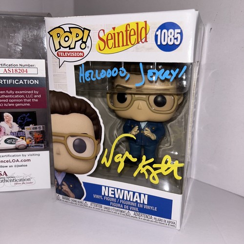 WAYNE KNIGHT, SEINFELD, Newman FUNKO POP with Inscription and Protector ...