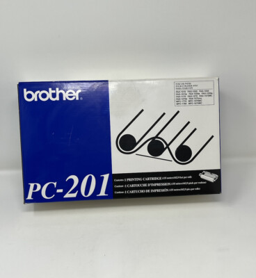 Genuine Brother PC-201 Print Cartridge ( Open Box) | eBay