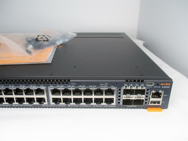 HPE Aruba 6300M 24 Port Rack Mountable Ethernet Switch - JL662A for ...