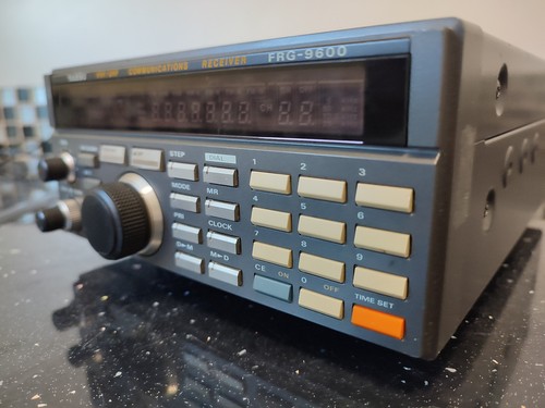 Yaesu FRG-9600 VHF-UHF Communications Receiver Scanner | eBay UK