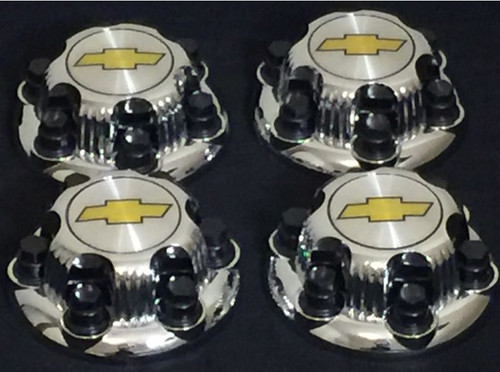 6 Lugs Chevy 2000 2010 1500 Truck Van 16" 17" Chrome wheel center Cap ...