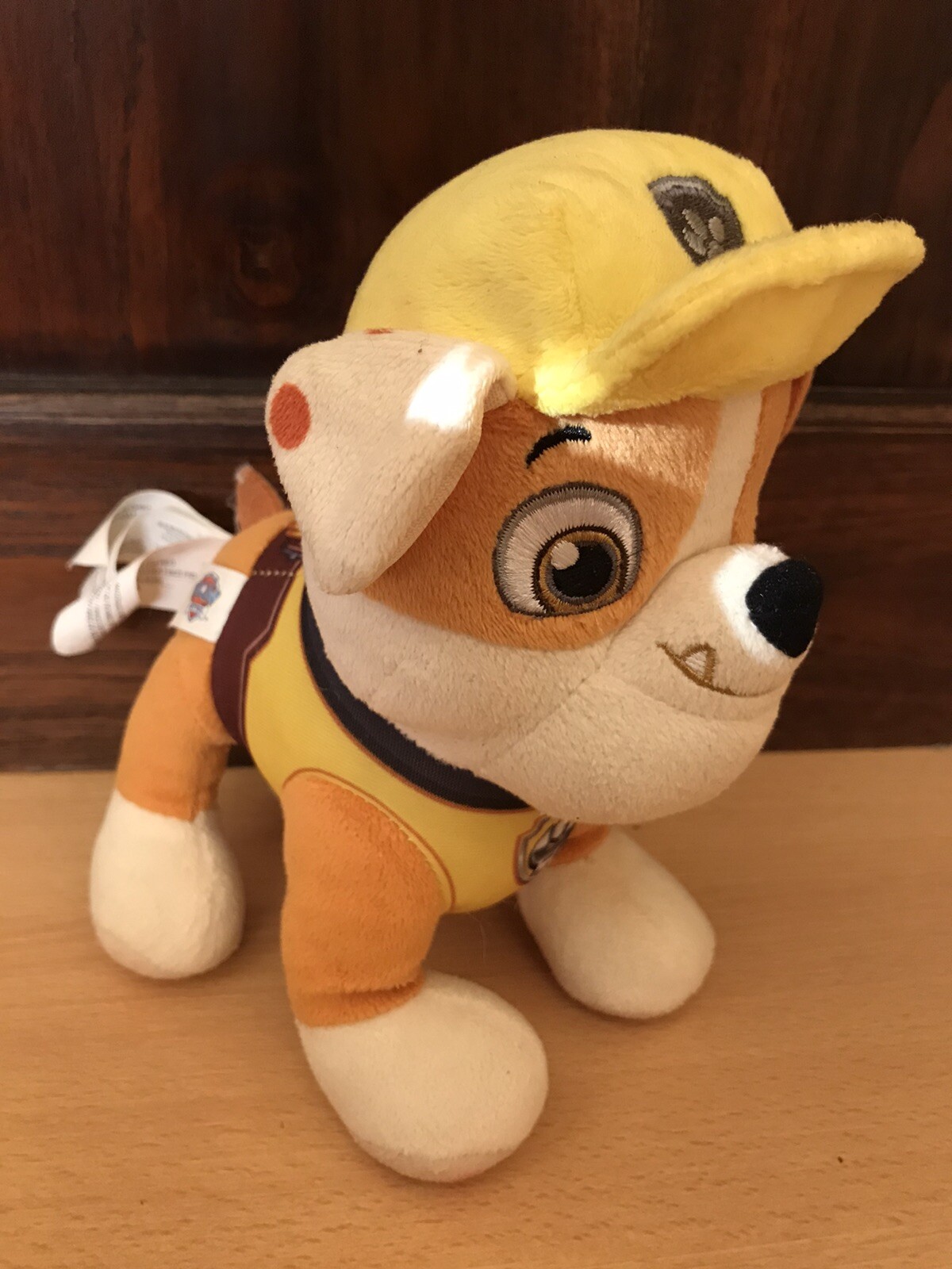 Paw Patrol Rubble The Bulldog Soft Toys 8” & 6” x 2 | eBay UK