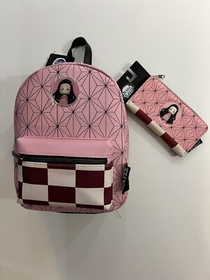 Demon Slayer Mini Backpack Kimetsu No Yaiba Nezuko Kimono Bioworld NEW ...