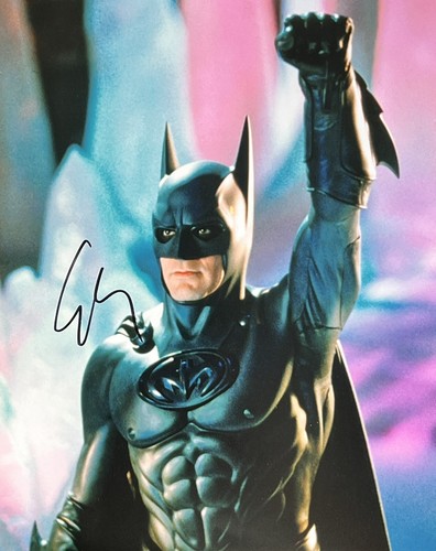 George Clooney Autographed SIGNED Batman & Robin 8x10 Beckett | eBay