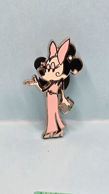 Disney Trading Pin Minnie Mouse in Pink Formal Dress Paris Fashion ...