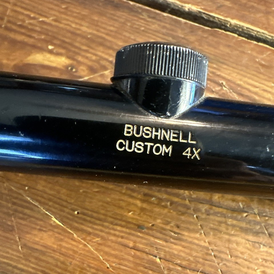 Vintage Bushnell Custom Rifle Scope 1 inch Japan 4X32 Post Reticle | eBay