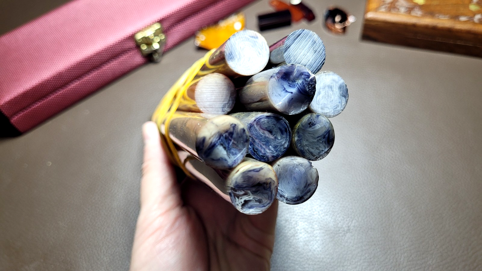 Amber Bakelite Rods, Phenolic Resin, for making prayer beads, rosary ...