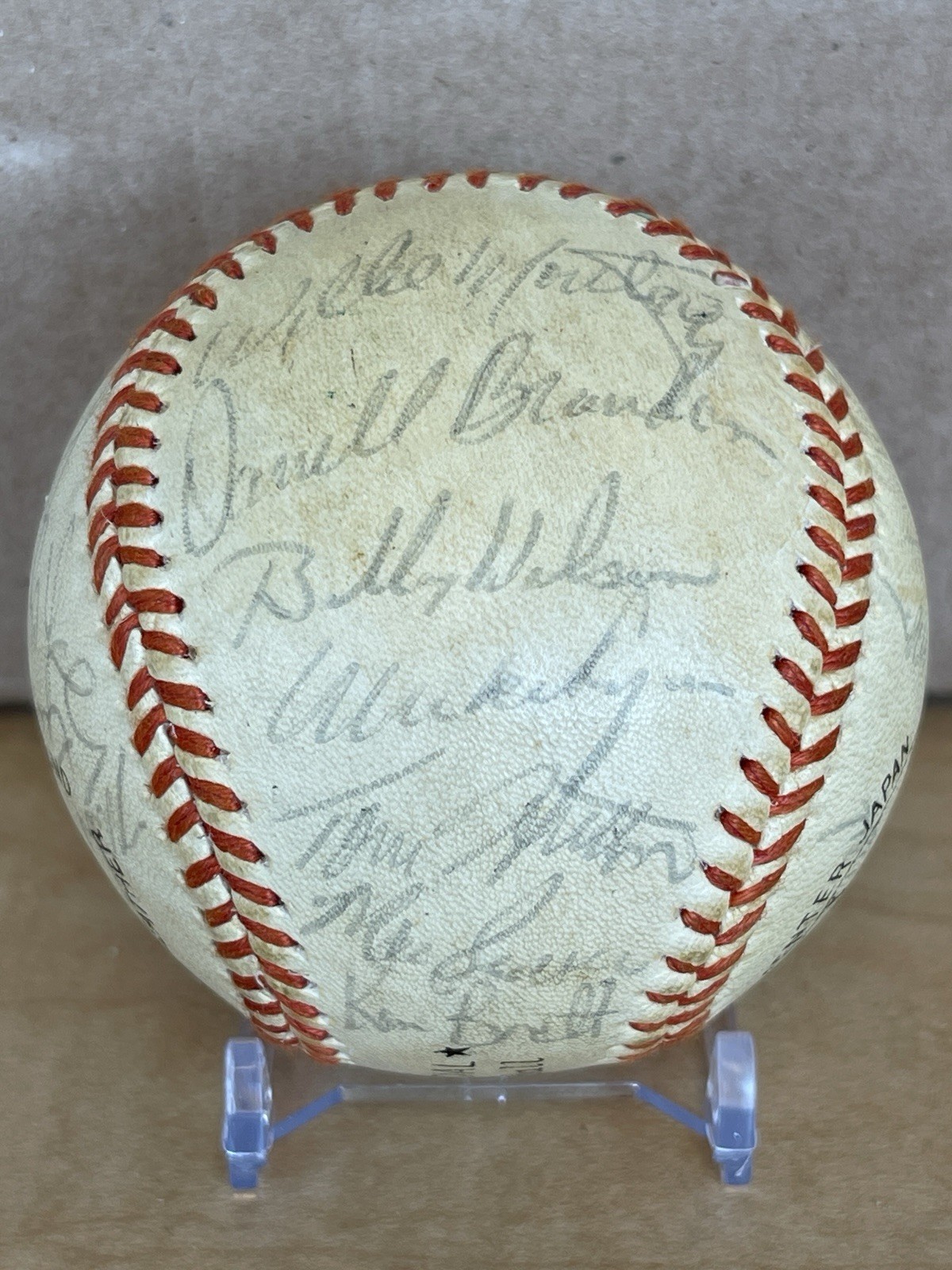 1973 Philadelphia Phillies Team Autographed AAA Official Baseball 25 ...