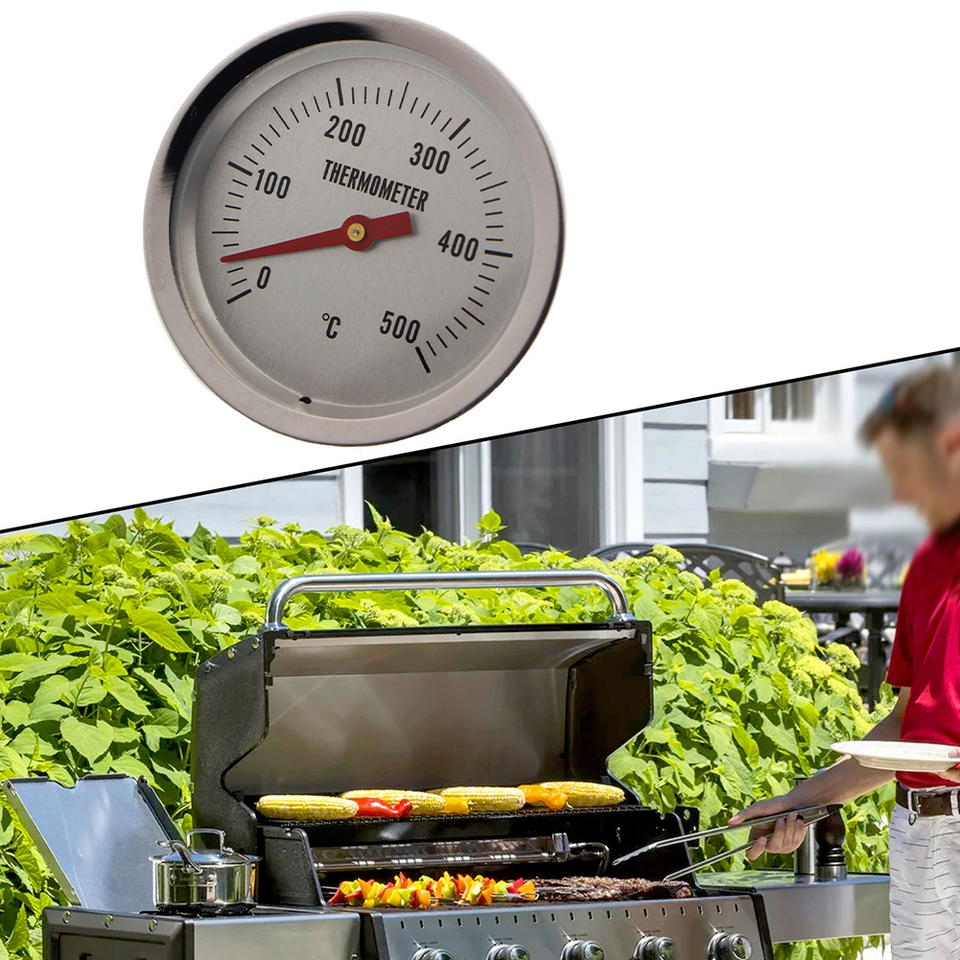 Bimetal Thermometer Stainless Steel Probe Stainless Steel Body 7cm ...