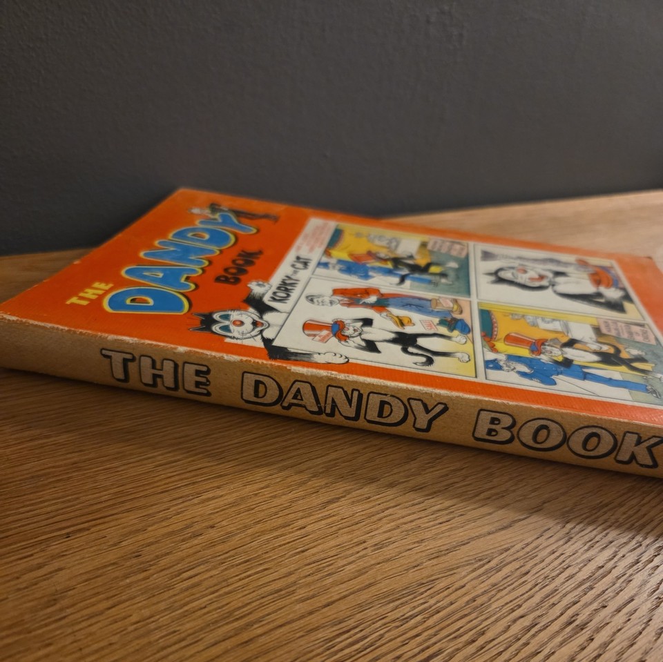Vintage DC Thomson - 1954 The DANDY BOOK - Hardback Annual - Korky the ...