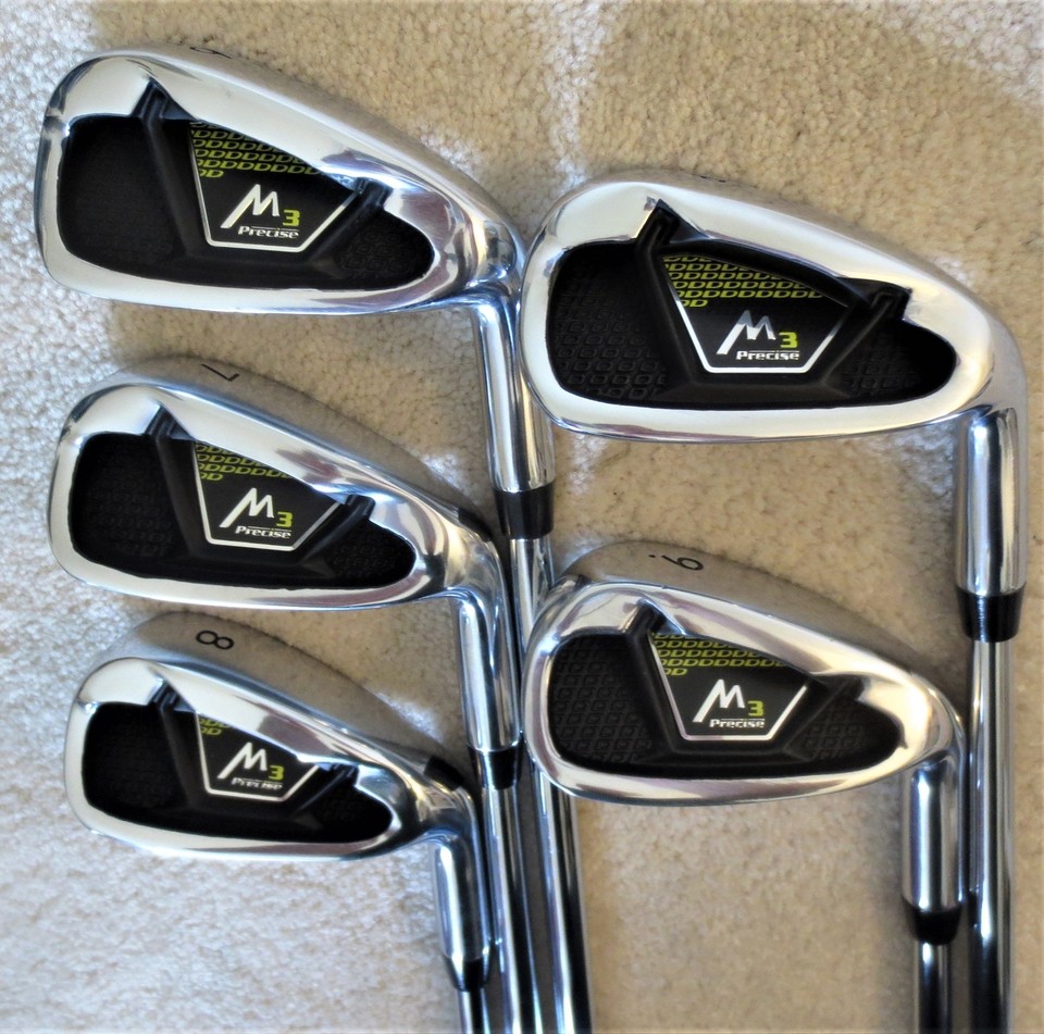 Mens M3 Complete Golf Set RH Clubs Driver Wood Hybrid Irons Putter ...