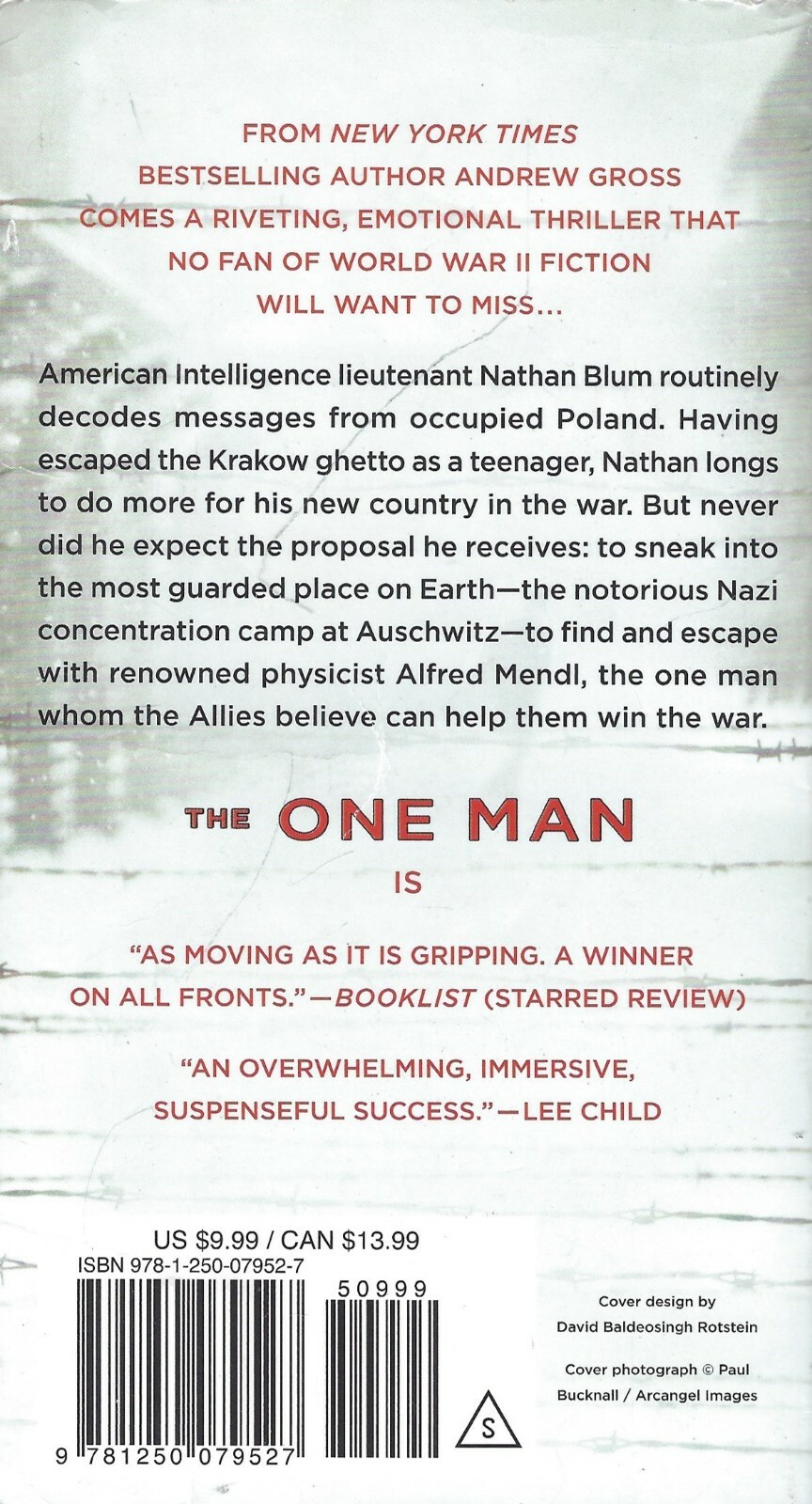 One Man : A Novel by Andrew Gross (2017, Mass Market) for sale online ...