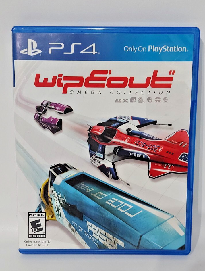 Wipeout Omega Collection (Sony PlayStation 4, 2017) Tested Working PS4