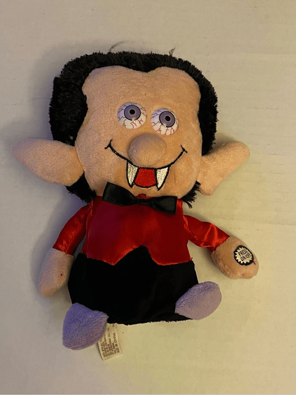 Dan Dee Wobbling Monsters Halloween Animated Dancing Plush Vampire Toy ...