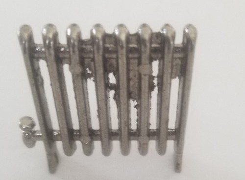 1:12 scale Vintage dollhouse die cast silver metal Old Fashioned STEAM ...