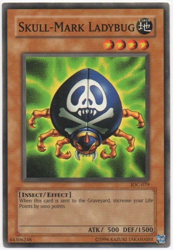Yu-Gi-Oh | Skull-Mark Ladybug | IOC-079 | Unlimited Common | Near Mint ...