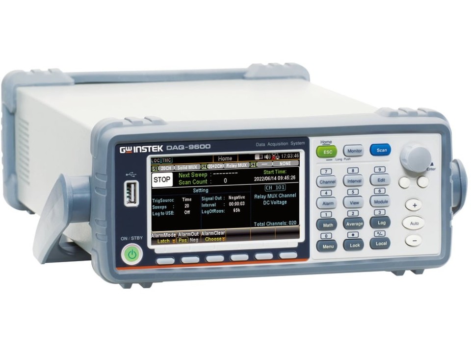 Instek DAQ-9600G - Data Acquisition System Mainframe (with Mini-GPIB ...