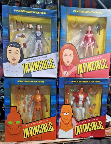 Diamond Select INVINCIBLE Action Figure Bundle! Please read description ...