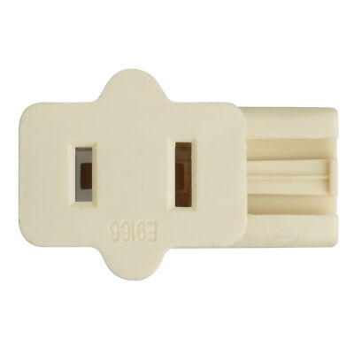 Satco 90-794 FEMALE SLIDE POLARIZED GILBERT PLUG 18/2-SPT-1 6A-125V ...