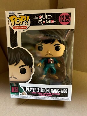Funko Pop! TV: Squid Game- Player 218: Cho Sang-Woo 889698647984| eBay