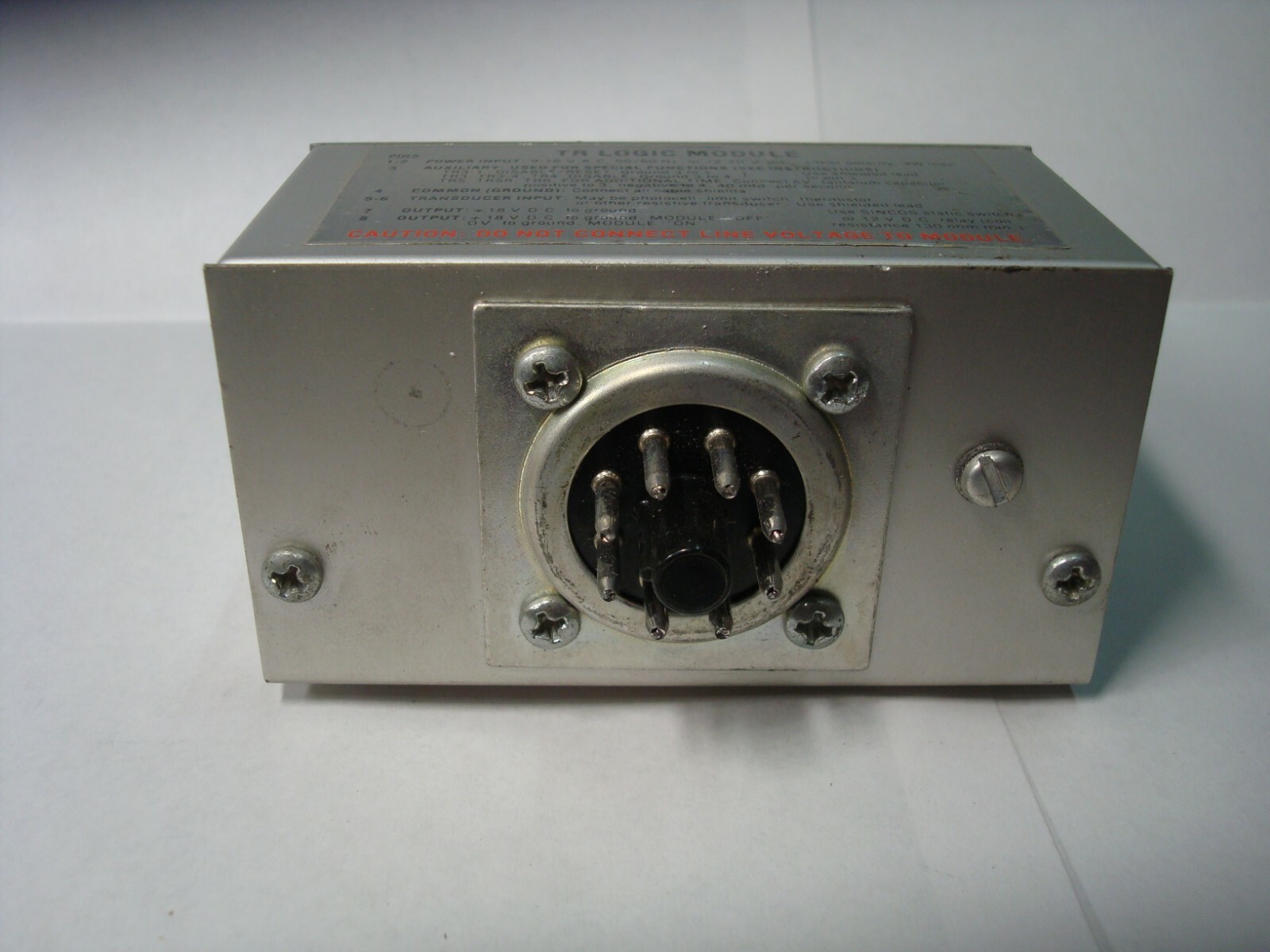 HONEYWELL TR8B TR LOGIC MODULE 15VAC 12VDC 8 PINS | eBay