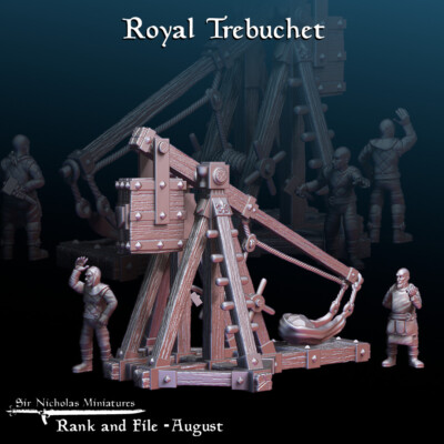 Royal Trebuchet - Stone Thrower - Catapult | eBay