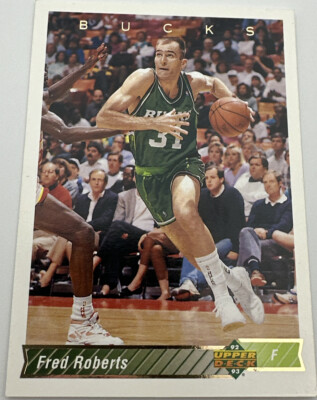 1992-93 Upper Deck Fred Roberts #225 Milwaukee Bucks | eBay Australia
