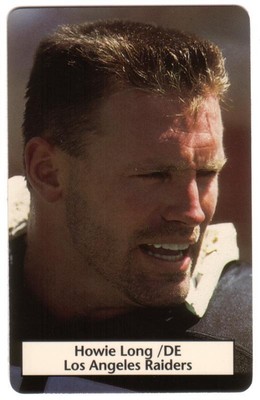 NFL Joueurs Assn Séries : Howie Long De Los Angeles Raiders En Env ...