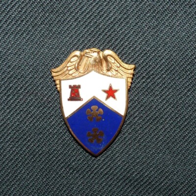 Vintage WW2 2nd Bde California State Military Reserve DUI Unit Crest ...