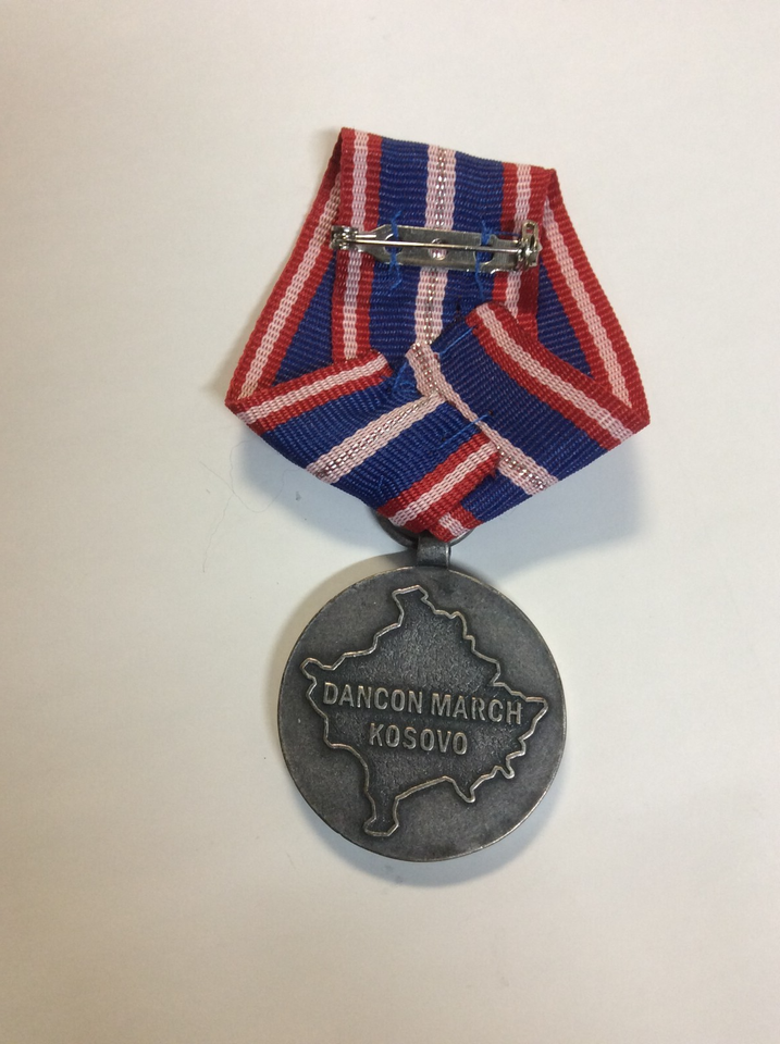 DANCON MARCH KOSOVO MEDAL | eBay