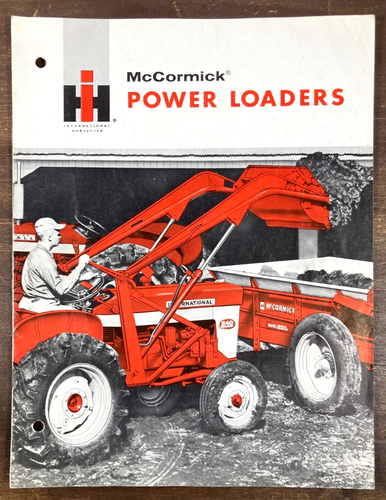 International Harvester IH McCormick Power Loaders 60's Dealer Sales ...