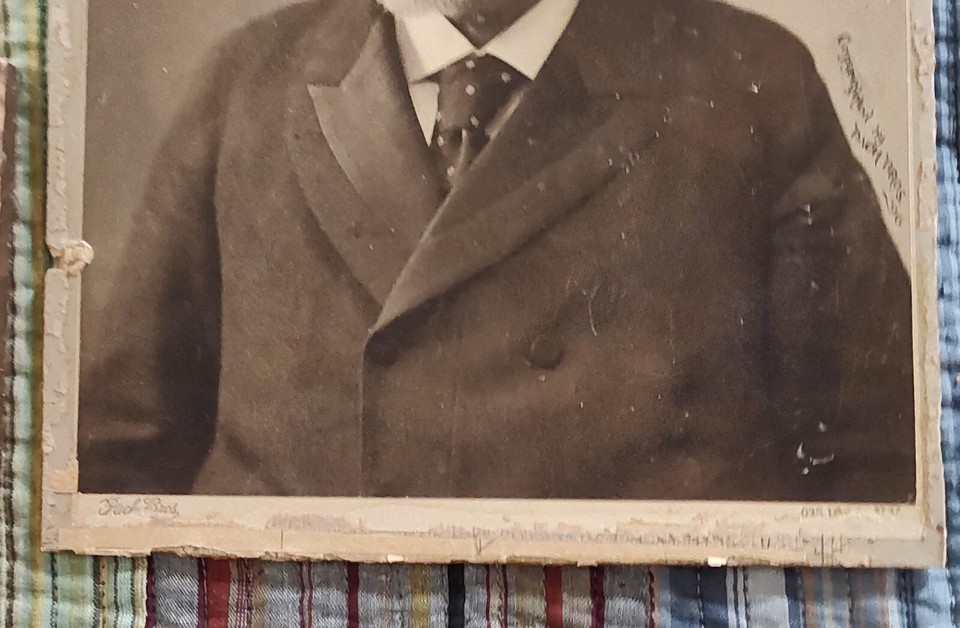 Rare 1896 Pach Bros. Photo of Benjamin Harrison As Found - Wanamaker ...