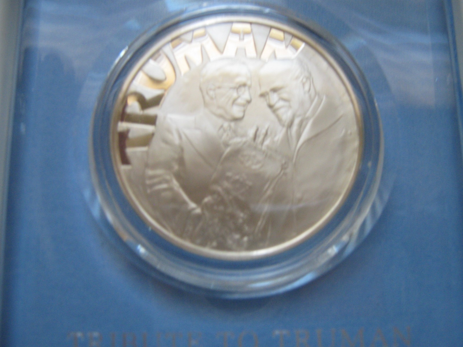 Truman , Sterling Silver Proof Medal The Judaic Heritage Society ...