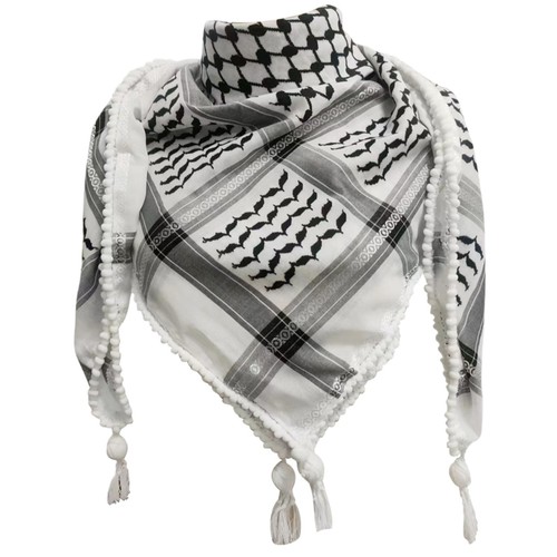 Shemagh Keffiyeh Scarf Arab Palestine Mens Women Palestinian Head Neck ...